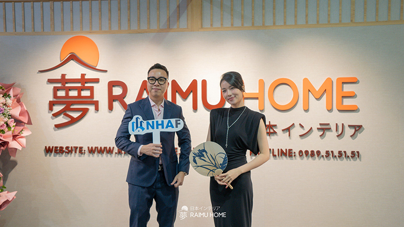 NHAF - NHỮNG VỊ KHÁCH BẤT NGỜ TỚI THĂM RAIMUHOME TẠI VIETBUILD HÀ NỘI 2023