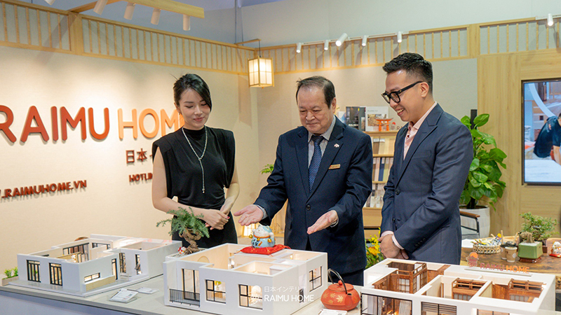 NHAF - NHỮNG VỊ KHÁCH BẤT NGỜ TỚI THĂM RAIMUHOME TẠI VIETBUILD HÀ NỘI 2023